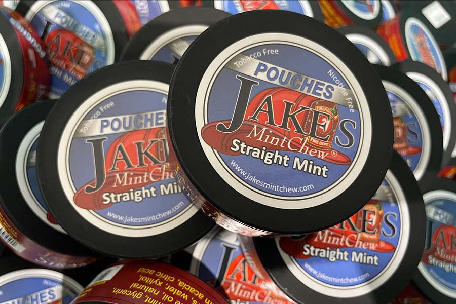 Limited Edition Firefighter Tins with Straight Mint Flavor Pouches ...